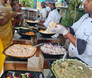 Event Catering by Home's Kitchen | Veg Catering for Weddings & Parties